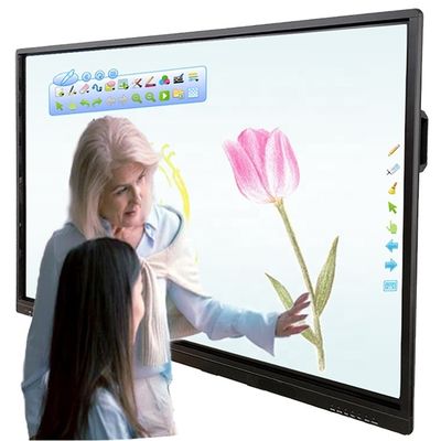 110'' Smart Interactive Whiteboard 4K UHD 2160P Windows Mac Android iOS ...