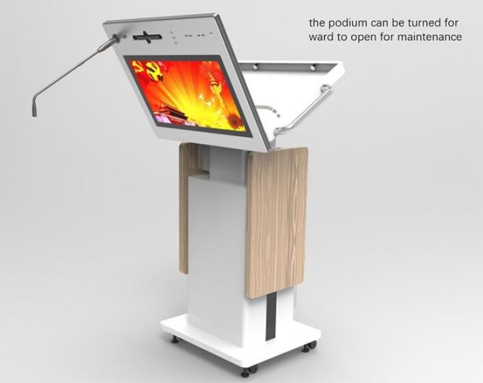 School Smart Classroom Podium Auto Lift Interactive Digital Touch ...